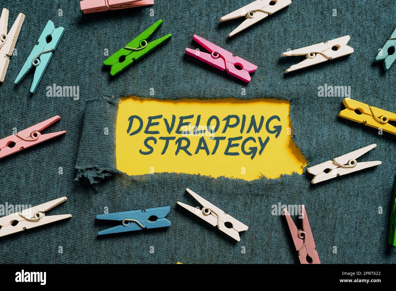 Conceptual caption Developing Strategy, Word Written on Powerful Ways ...