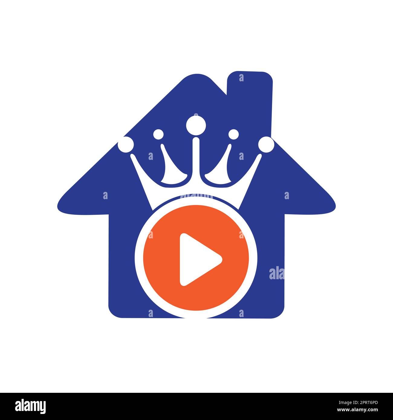 King Video vector logo design template. Royal film logo design vector ...