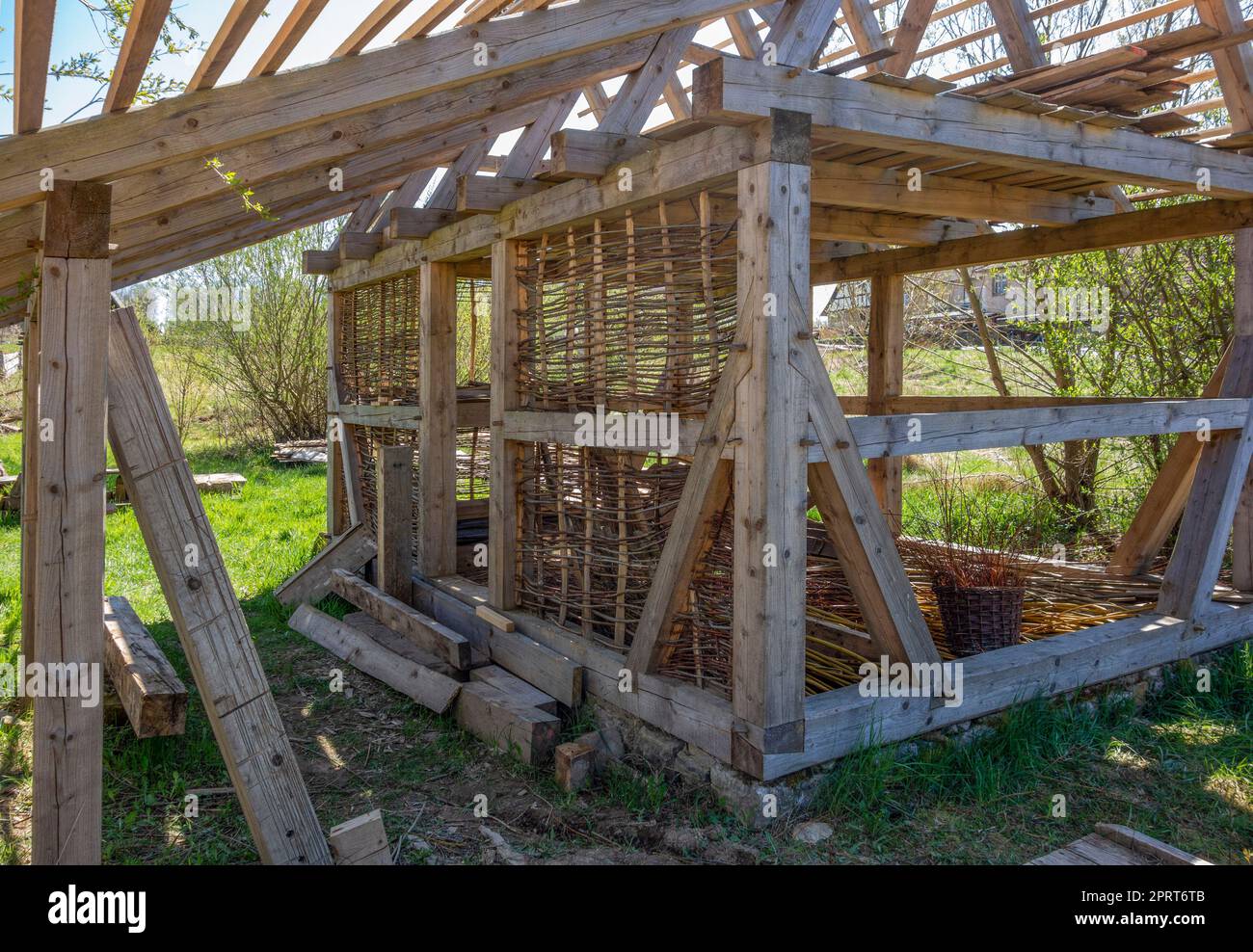 Medieval housing scenery in hi-res stock photography and images - Alamy