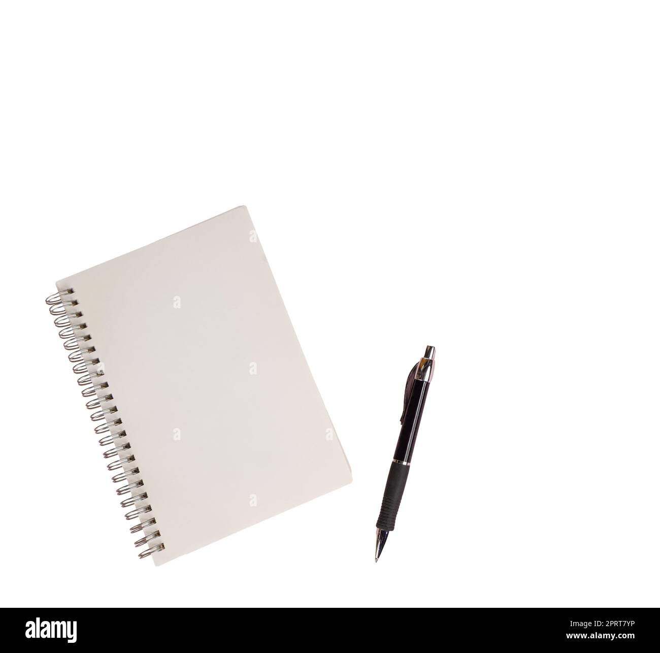 a notepad and a pen on a transparent background Stock Photo - Alamy