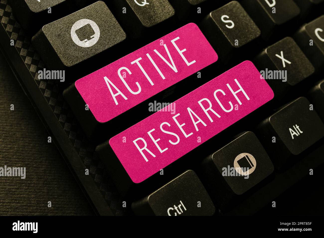 Text showing inspiration Active Research, Word Written on Simultaneous ...