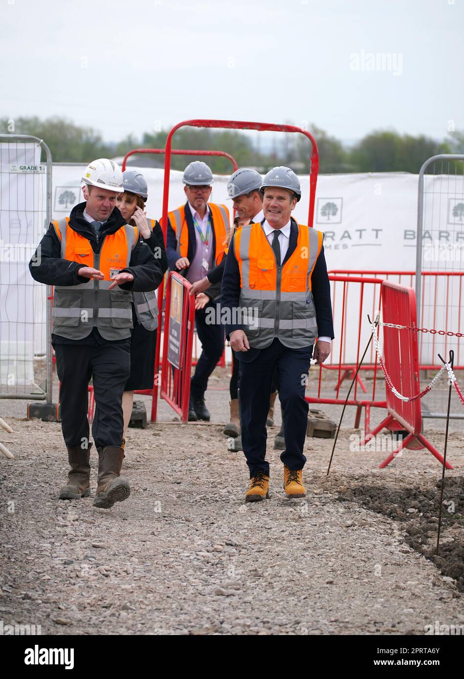 Labour leader Sir Keir Starmer (right) and deputy leader Angela Rayner ...