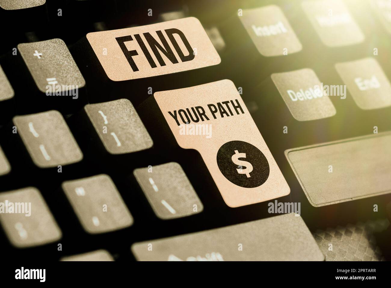 Sign displaying Find Your Path. Business concept Search for a way to ...