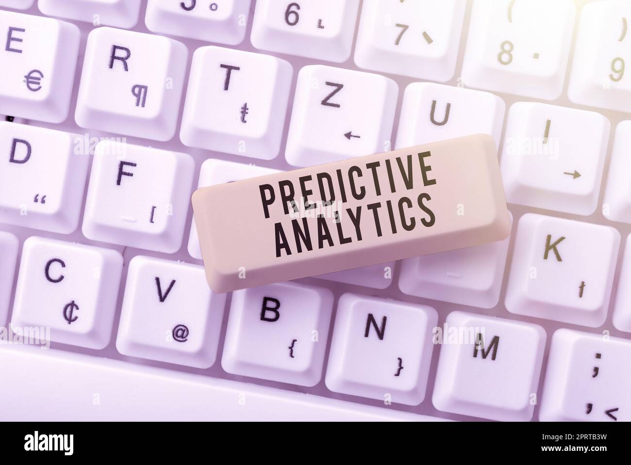 Conceptual display Predictive Analytics. Business concept Optimize Collection Achieve CRM ...