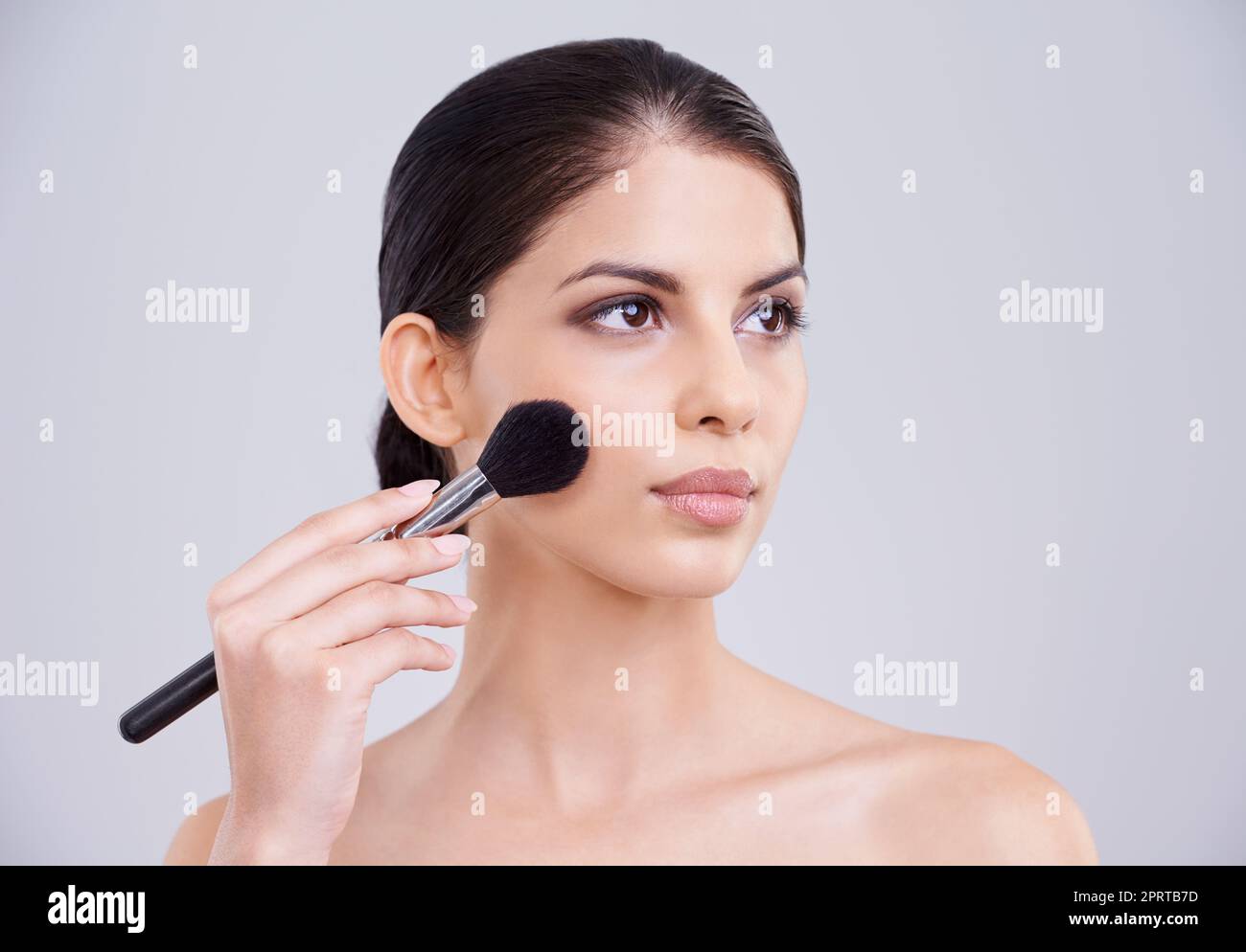 Blusher cheeks hi-res stock photography and images - Alamy