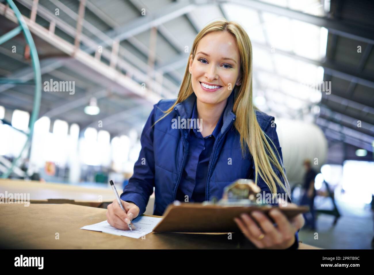 With me, you never have to worry about your order. a woman checking the ...