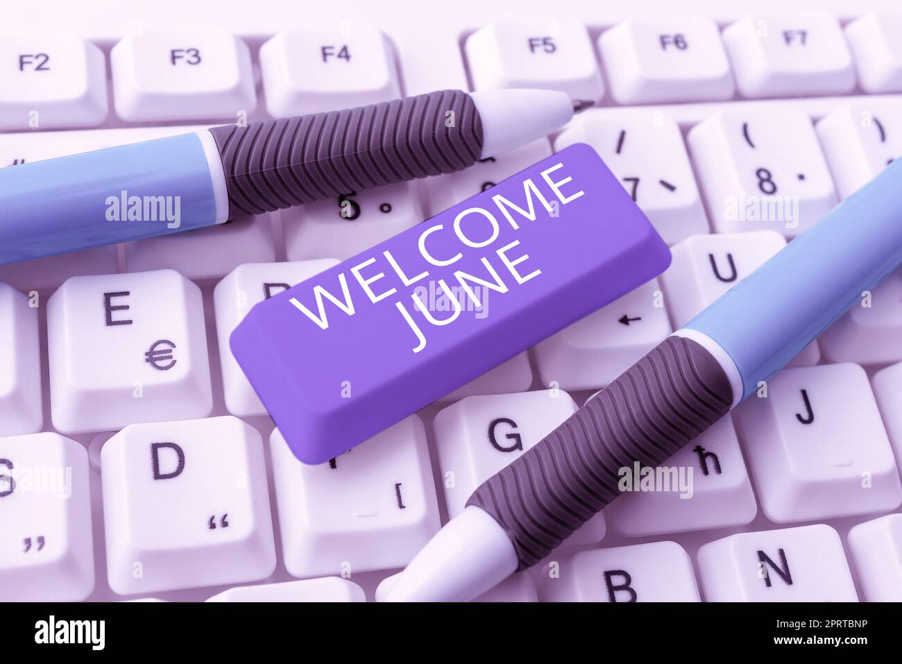 Text showing inspiration Welcome June. Business overview Calendar Sixth ... Text showing inspiration Welcome June. Business overview Calendar Sixth ...