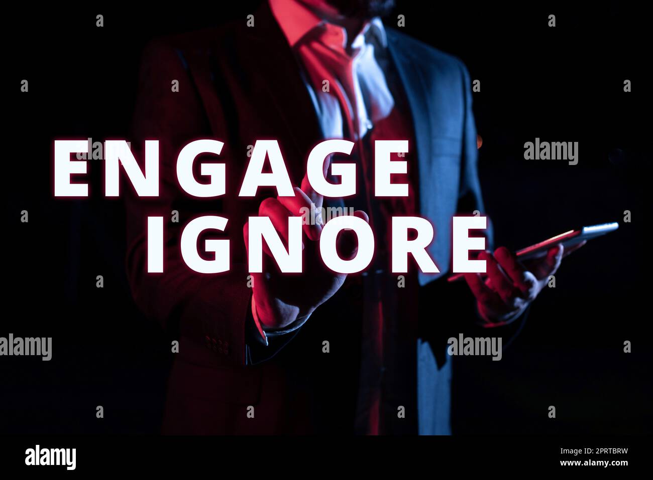 Text caption presenting Engage Ignore. Word for Silent Treatment ...