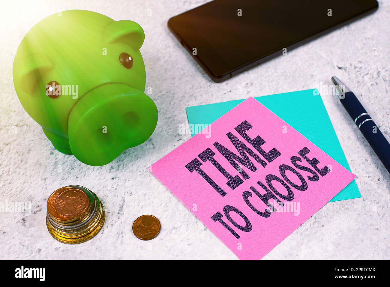 Conceptual display Time To ChooseJudging the merits of multiple options ...