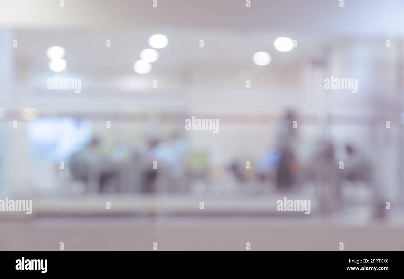 Blurred library room interior background Stock Photo - Alamy