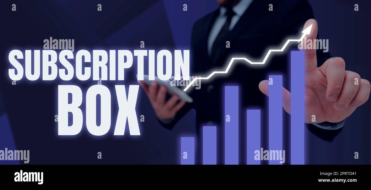 Conceptual display Subscription Boxbutton if you clicked on will get ...