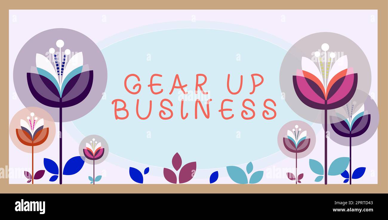 Hand writing sign Gear Up Businesstool for assessing needs of idea and ...