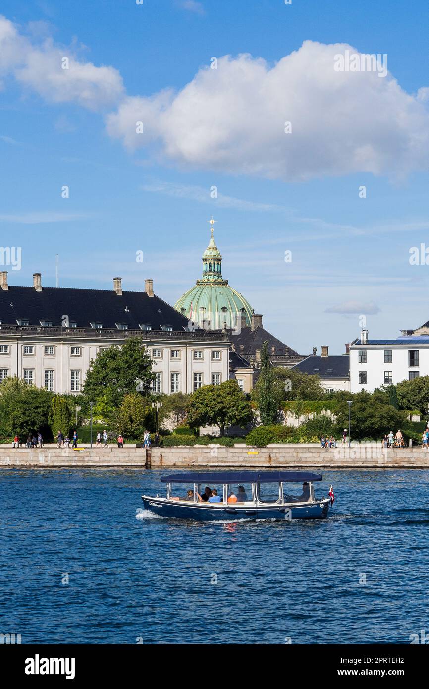 Denmark, Copenhagen - Royal Palace Amalienborg Castle Stock Photo - Alamy