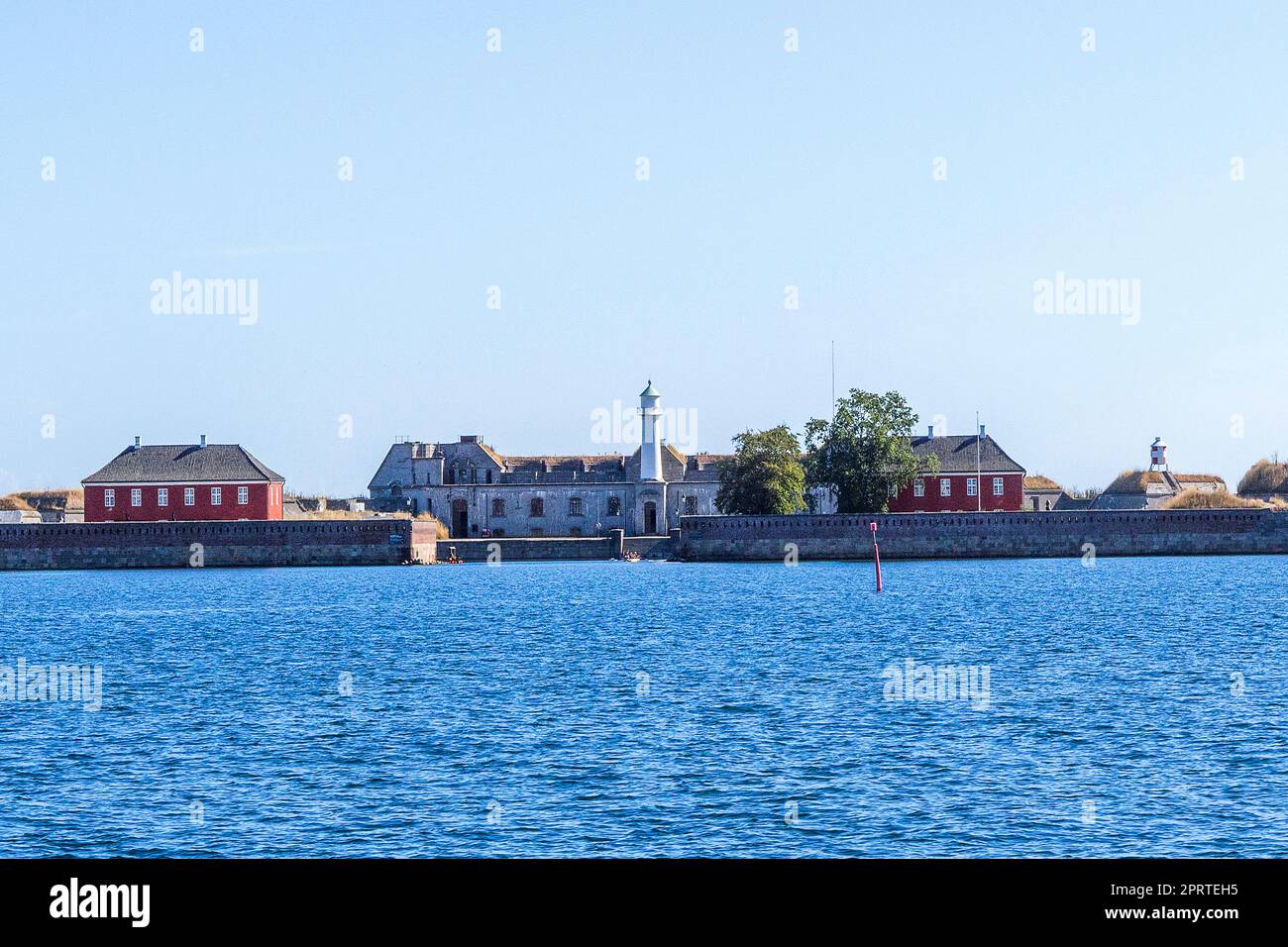 Denmark, Copenhagen - Trekroner Fort in the Middelgrund Stock Photo - Alamy