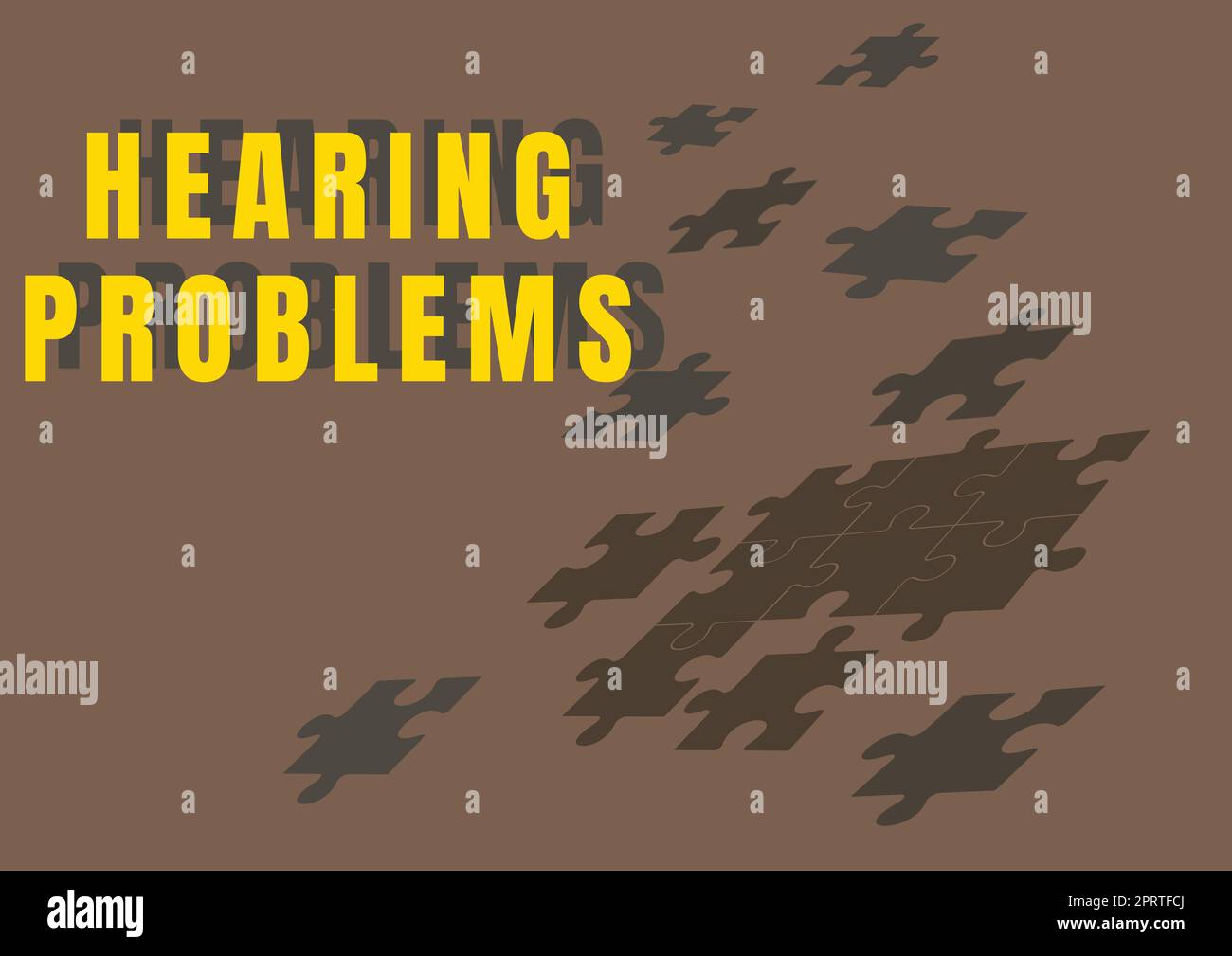 Sign displaying Hearing Problemsis partial or total inability to listen ... Sign displaying Hearing Problemsis partial or total inability to listen ...