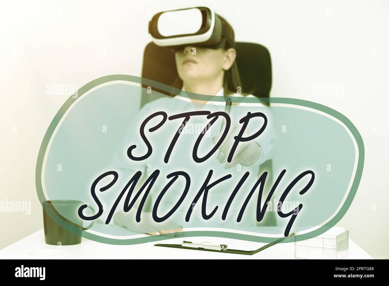 Writing displaying text Stop Smoking, Internet Concept Discontinuing or ...