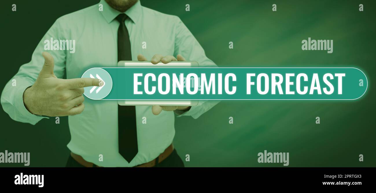 Conceptual caption Economic ForecastProcess of making predictions about ... Conceptual caption Economic ForecastProcess of making predictions about ...