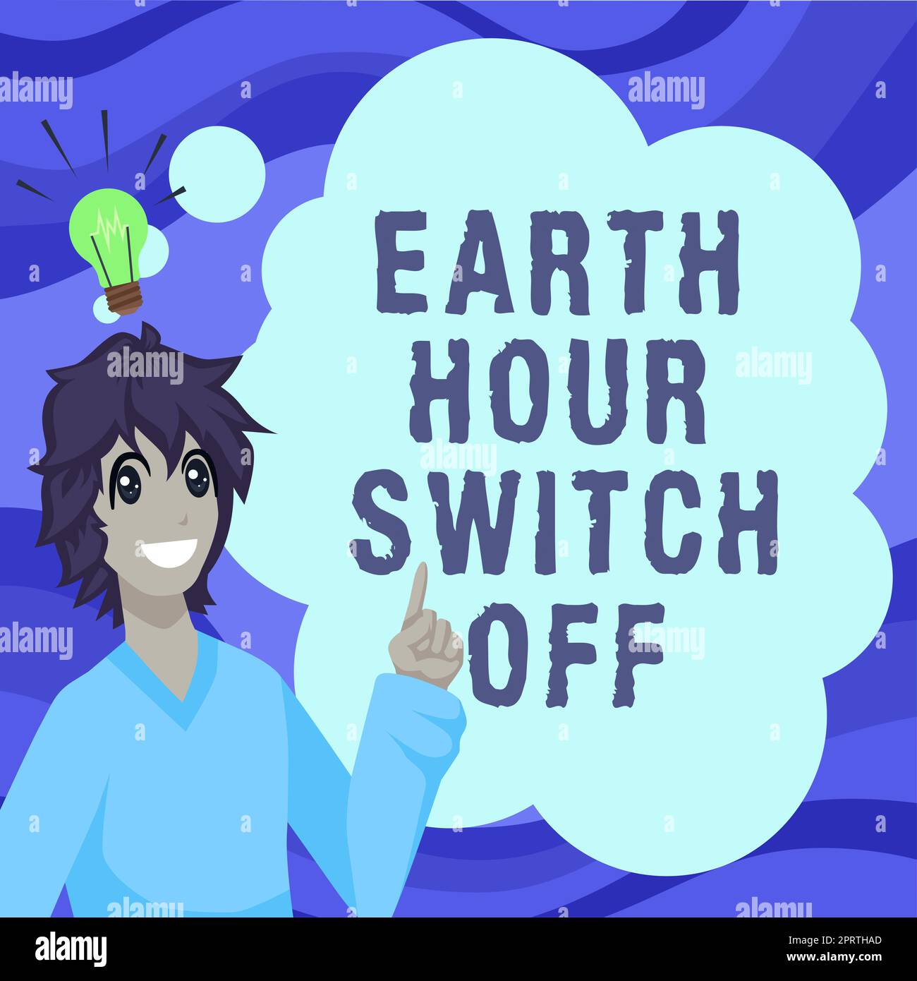 Conceptual display Earth Hour Switch Off, Conceptual photo The Lights ...