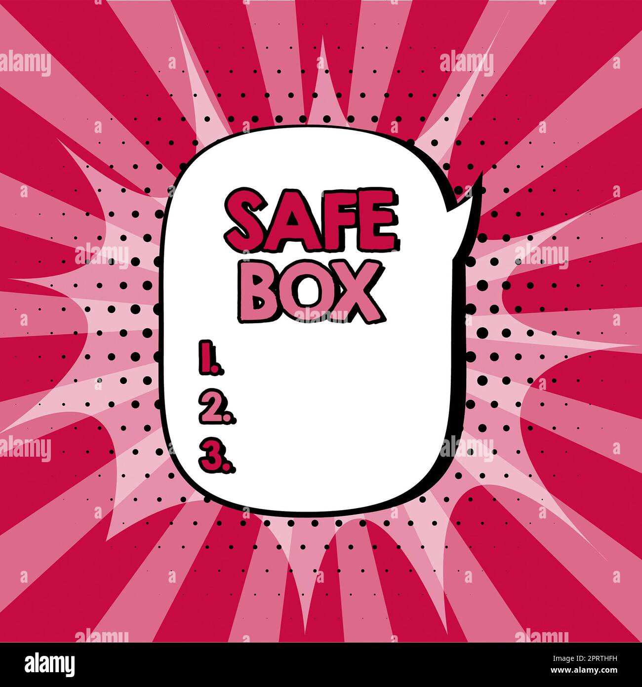 Writing displaying text Safe Box, Internet Concept A small structure ...