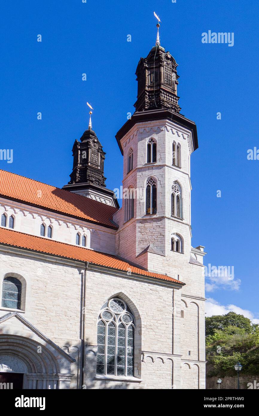 Visby cathedral sankta maria hi-res stock photography and images - Alamy
