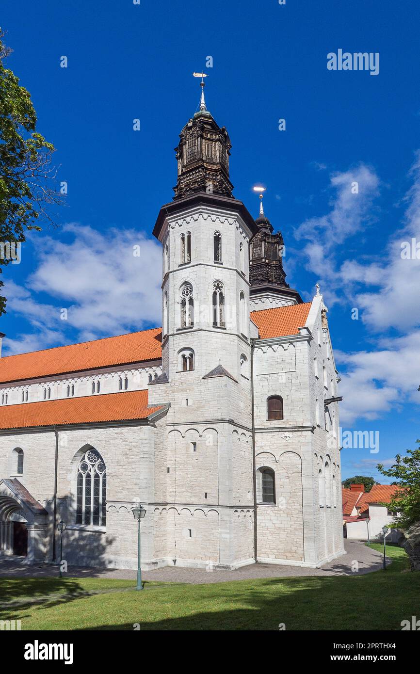 Sweden, Gotland - Sankta Maria Domkyrka of Visby Stock Photo - Alamy
