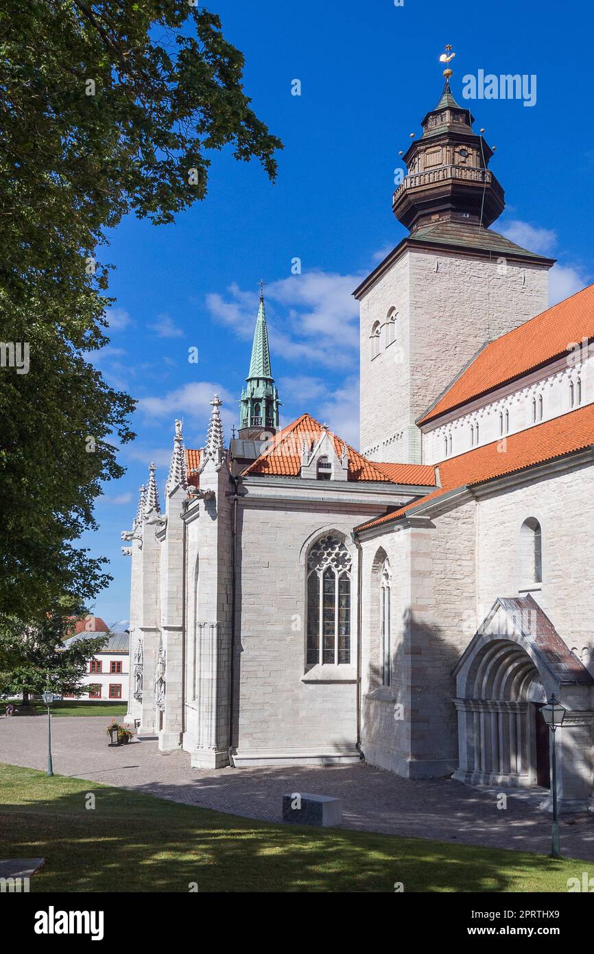 Sweden, Gotland - Sankta Maria Domkyrka of Visby Stock Photo - Alamy