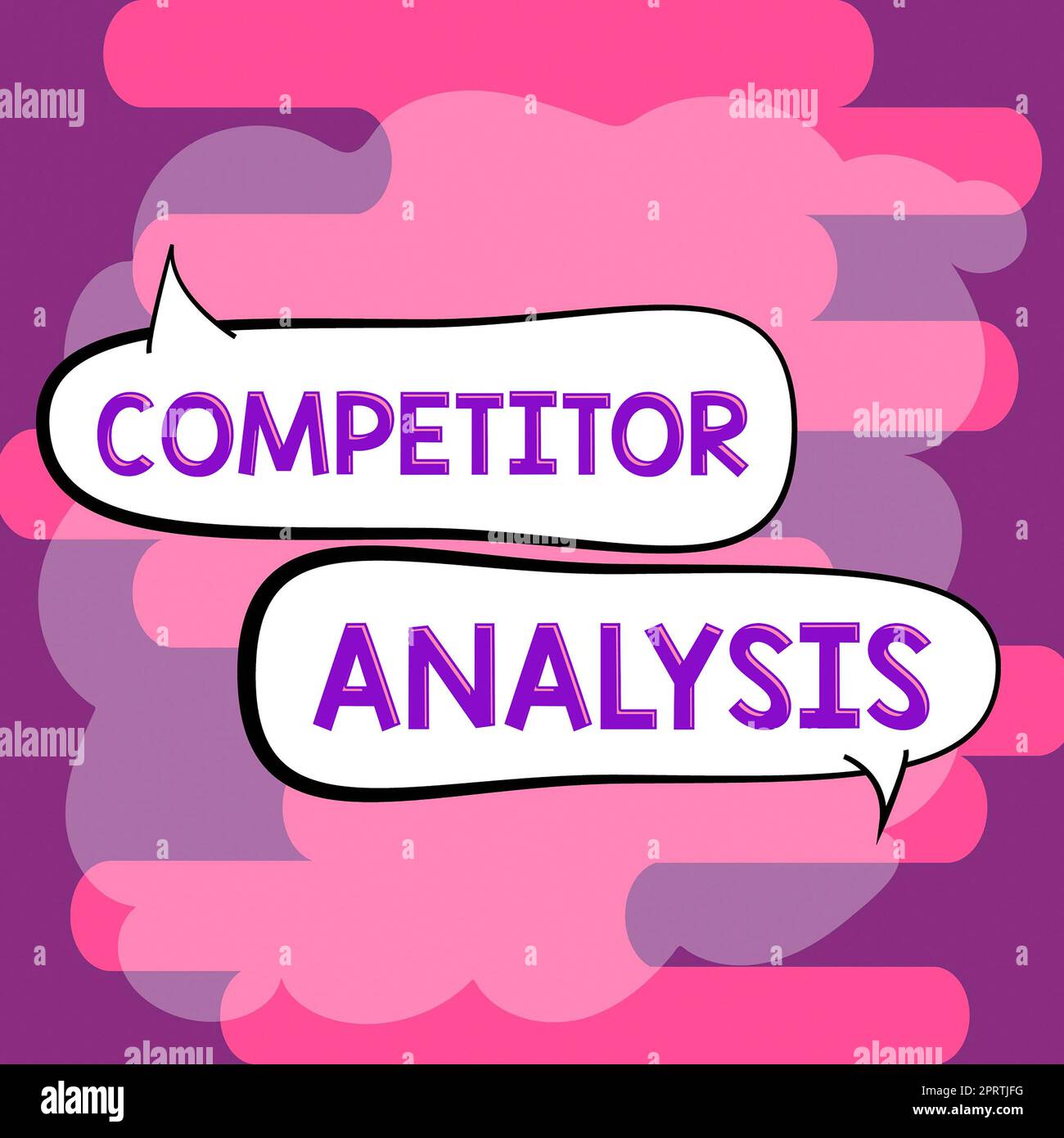 Text sign showing Competitor AnalysisDetermine the Strength Weakness of ...