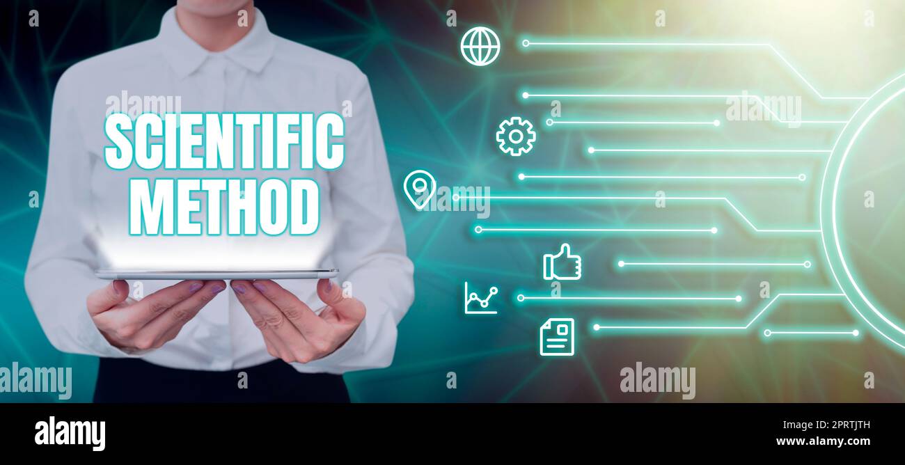 Text caption presenting Scientific MethodPrinciples Procedures for the ...