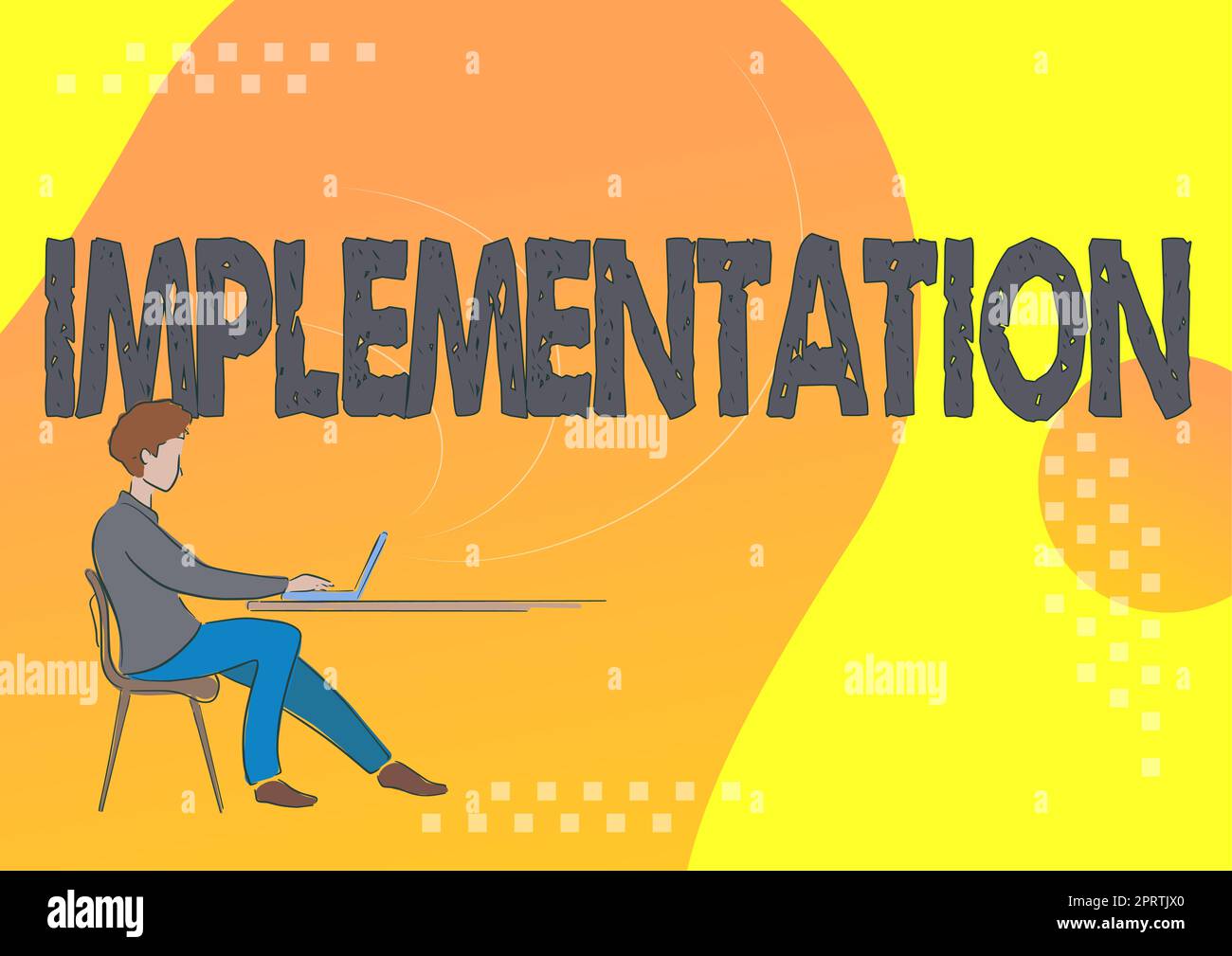 Text showing inspiration ImplementationThe process of making something ...