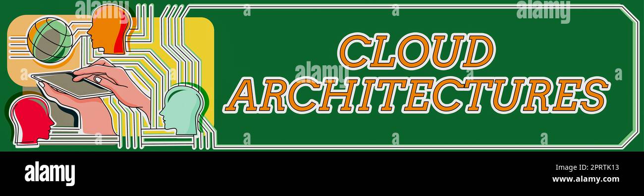Hand writing sign Cloud ArchitecturesVarious Engineered Databases ... Hand writing sign Cloud ArchitecturesVarious Engineered Databases ...