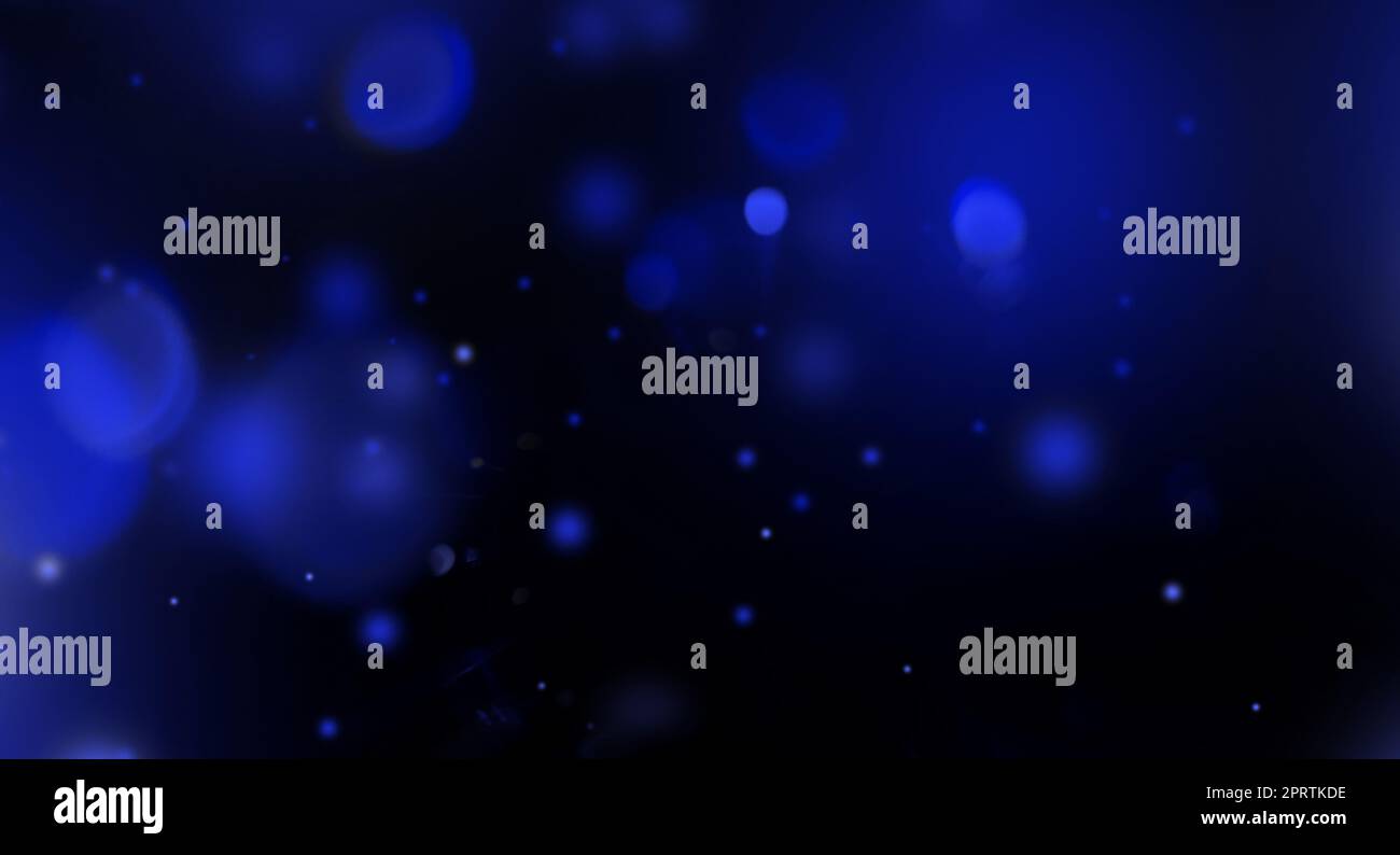 Blue Lens flare particles. Abstract background Stock Photo - Alamy