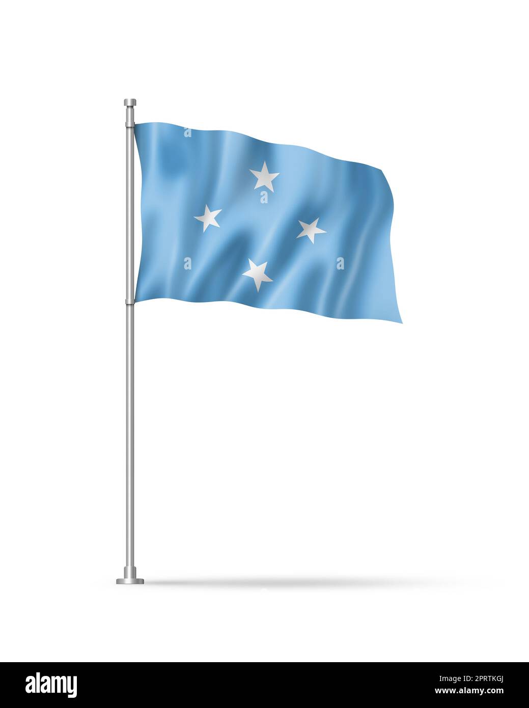 Federate states of micronesia flag hi-res stock photography and images ...