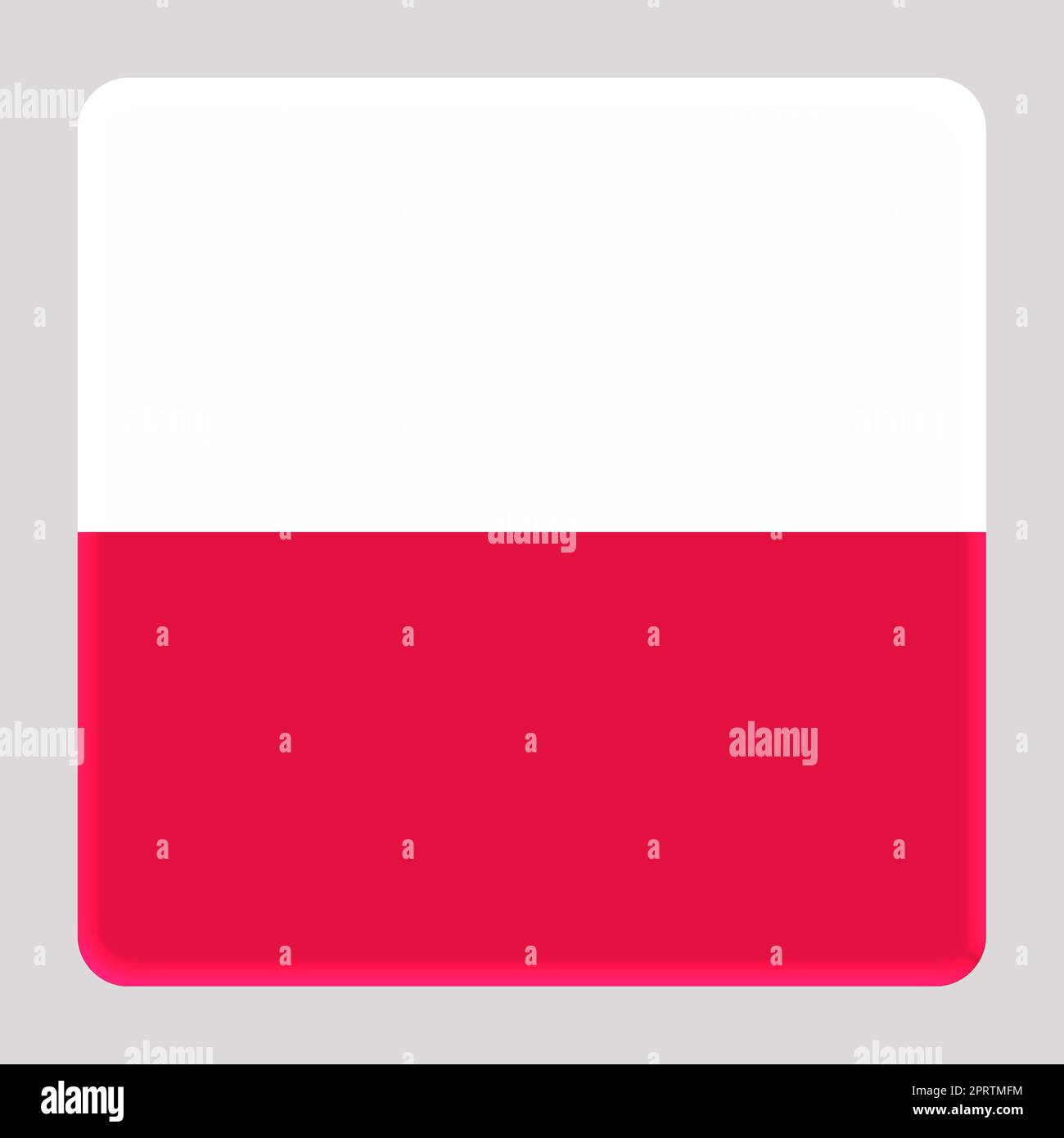3D Flag of Poland on a avatar square background Stock Photo - Alamy