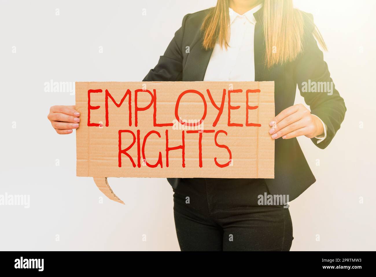 Text caption presenting Employee RightsAll employees have basic rights ...