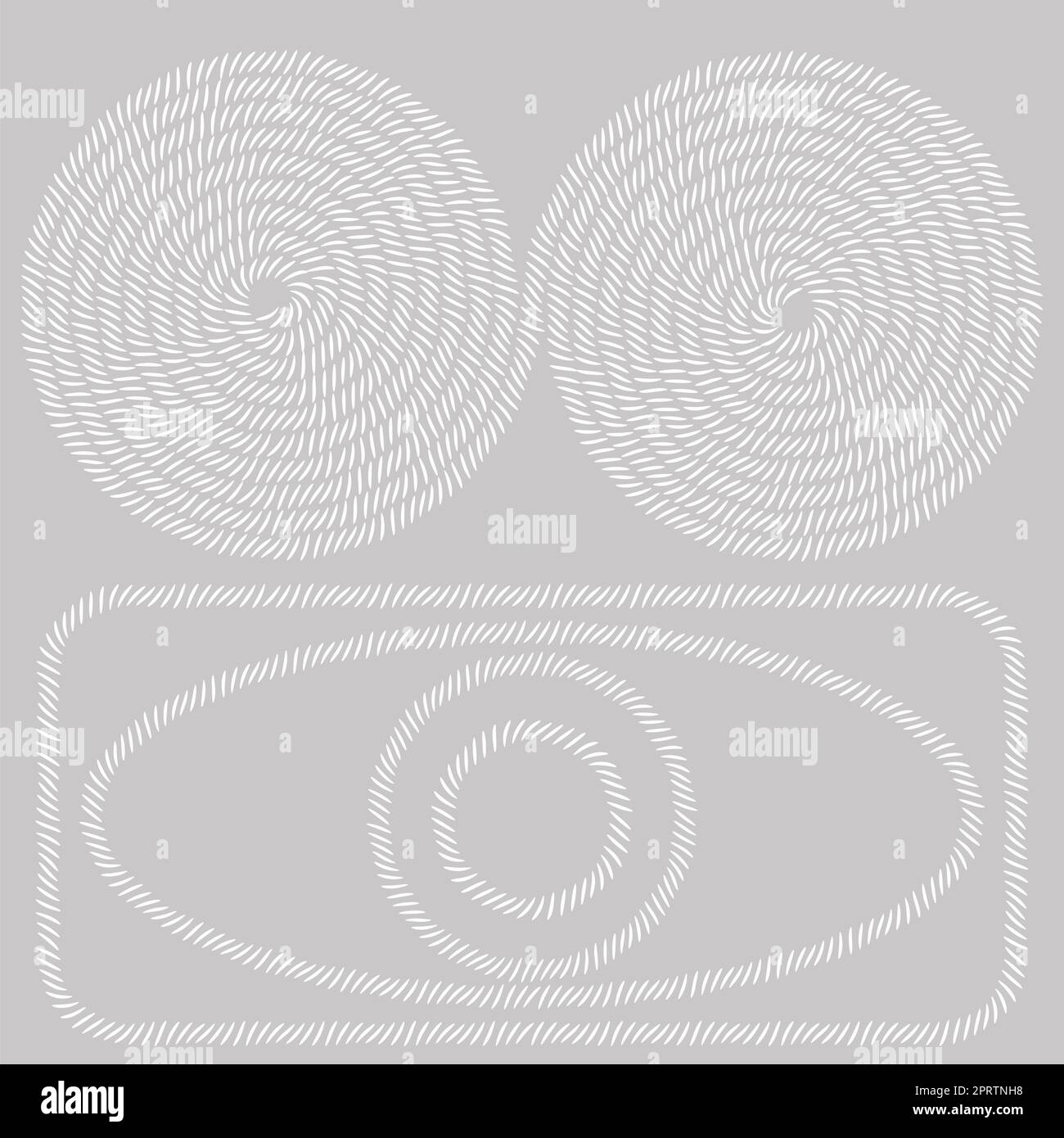 Raw faceted rice grains icon pattern. Asian white seeds cooking ...