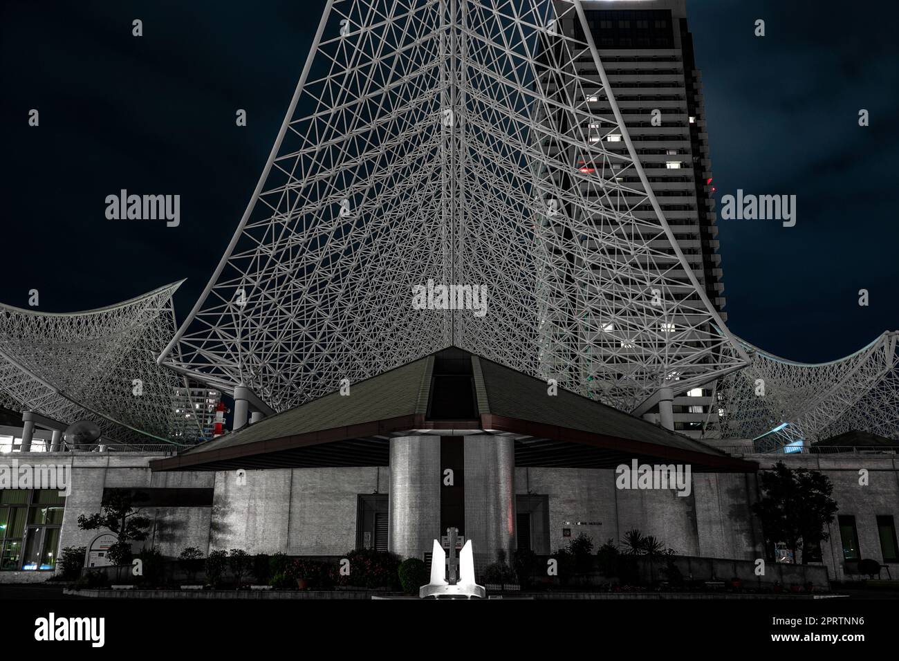 Night view of Kobe City, Meriken Park Harborland Stock Photo - Alamy