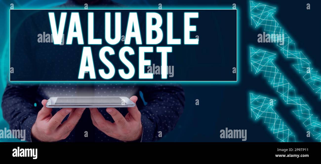 Handwriting text Valuable AssetYour most valuable asset is your ability ...