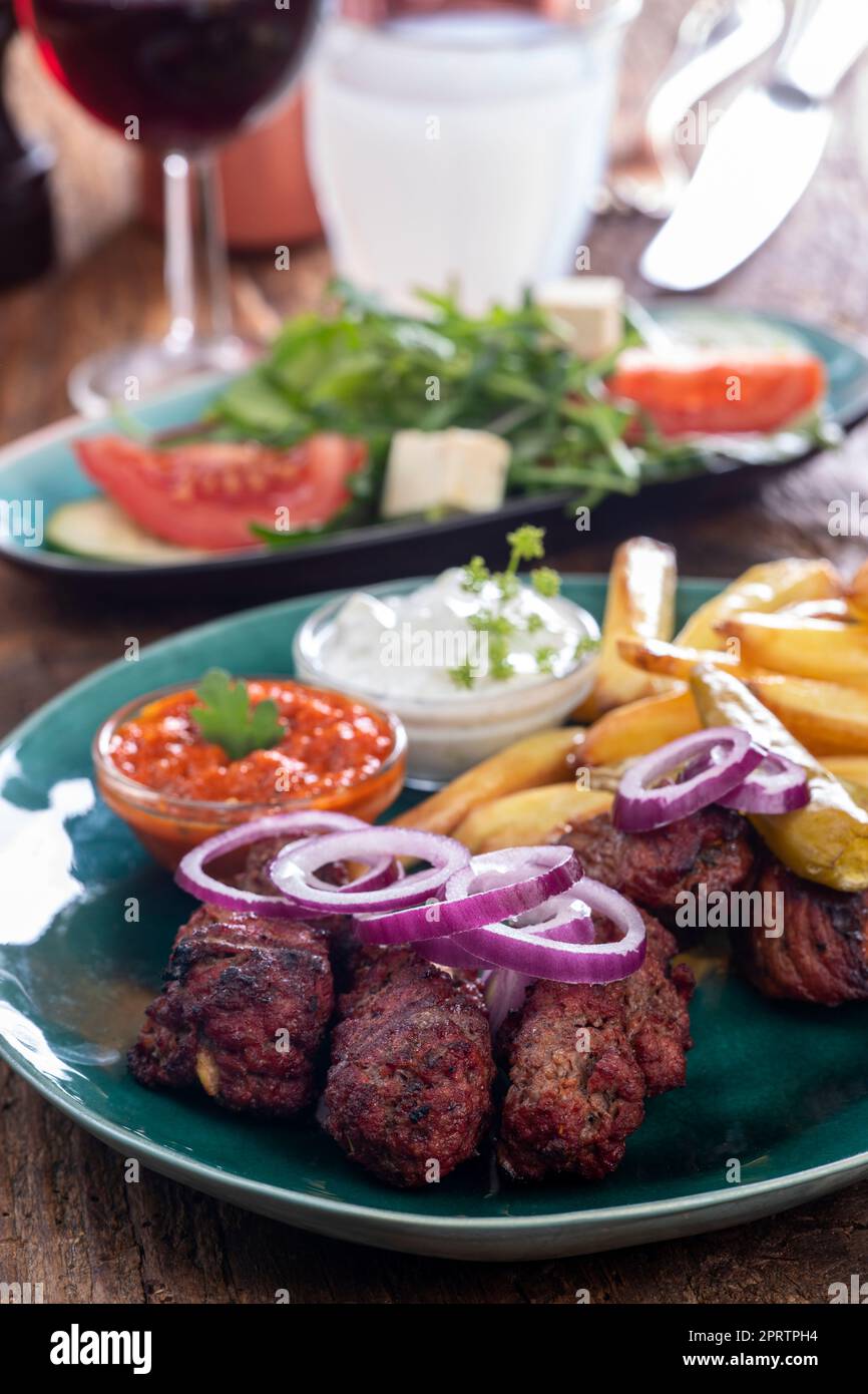 Bifteki hi-res stock photography and images - Alamy