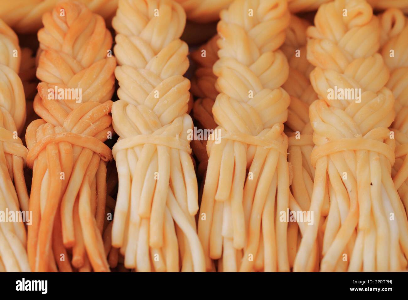 czech and slovak smoked cheese as nice food background Stock Photo - Alamy