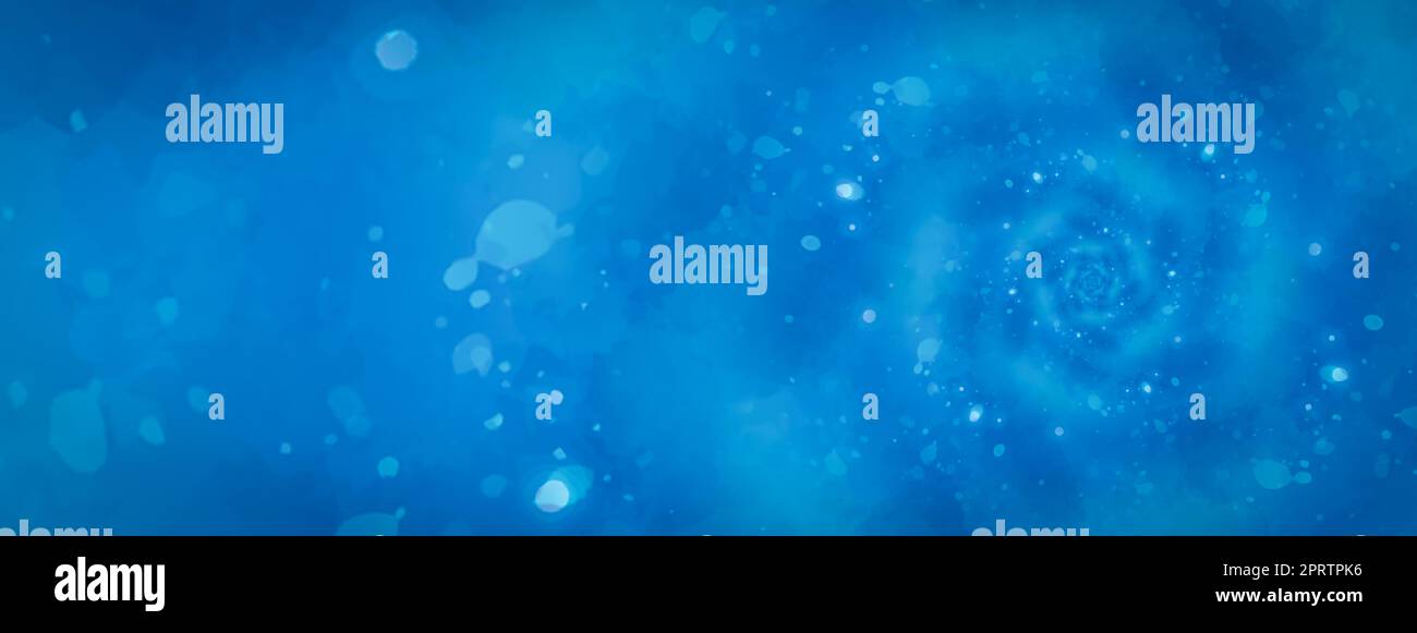 Abstract blue background with spiral. Swirling radial futuristic ...