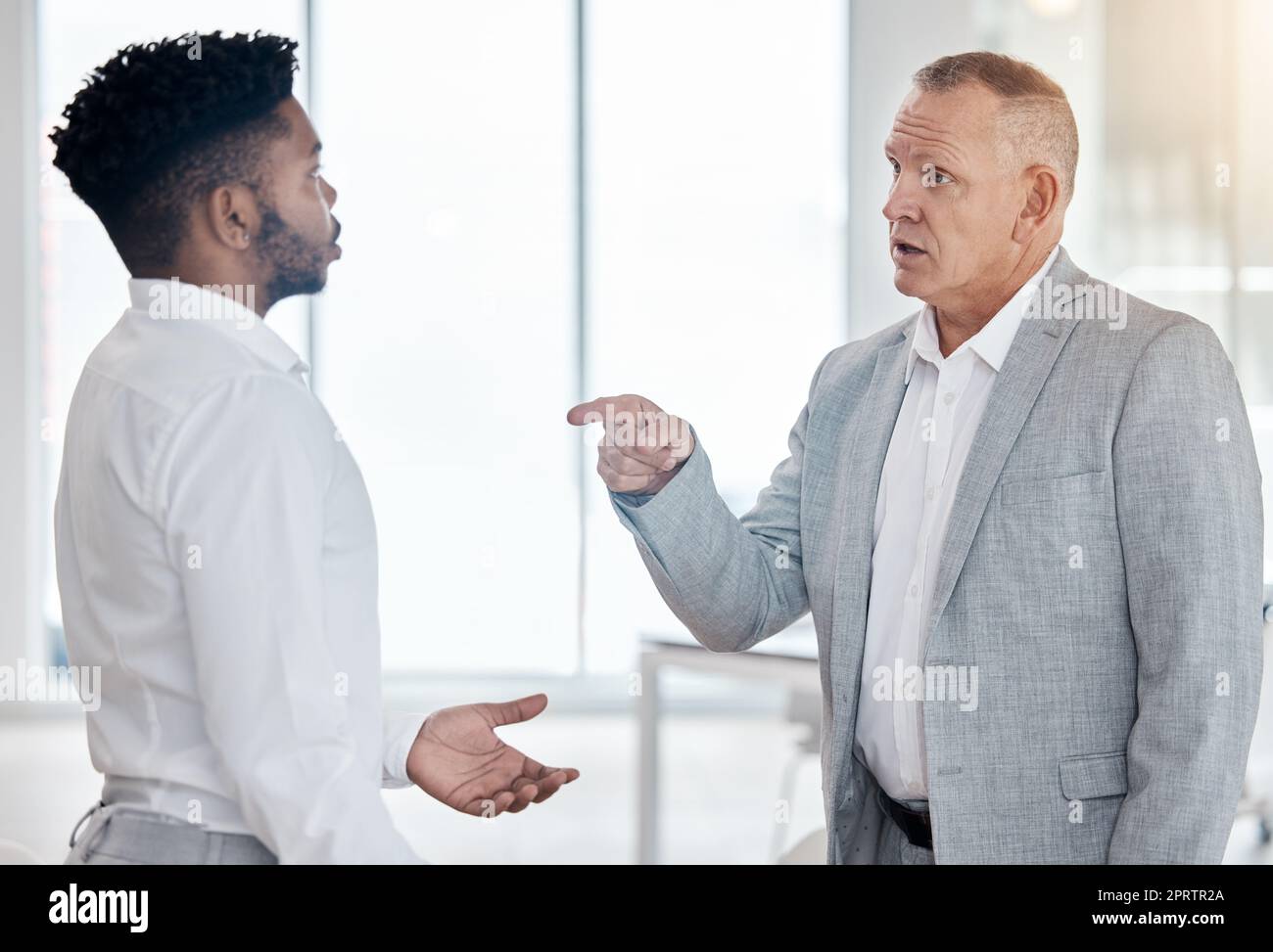 Angry boss argue hi-res stock photography and images - Alamy