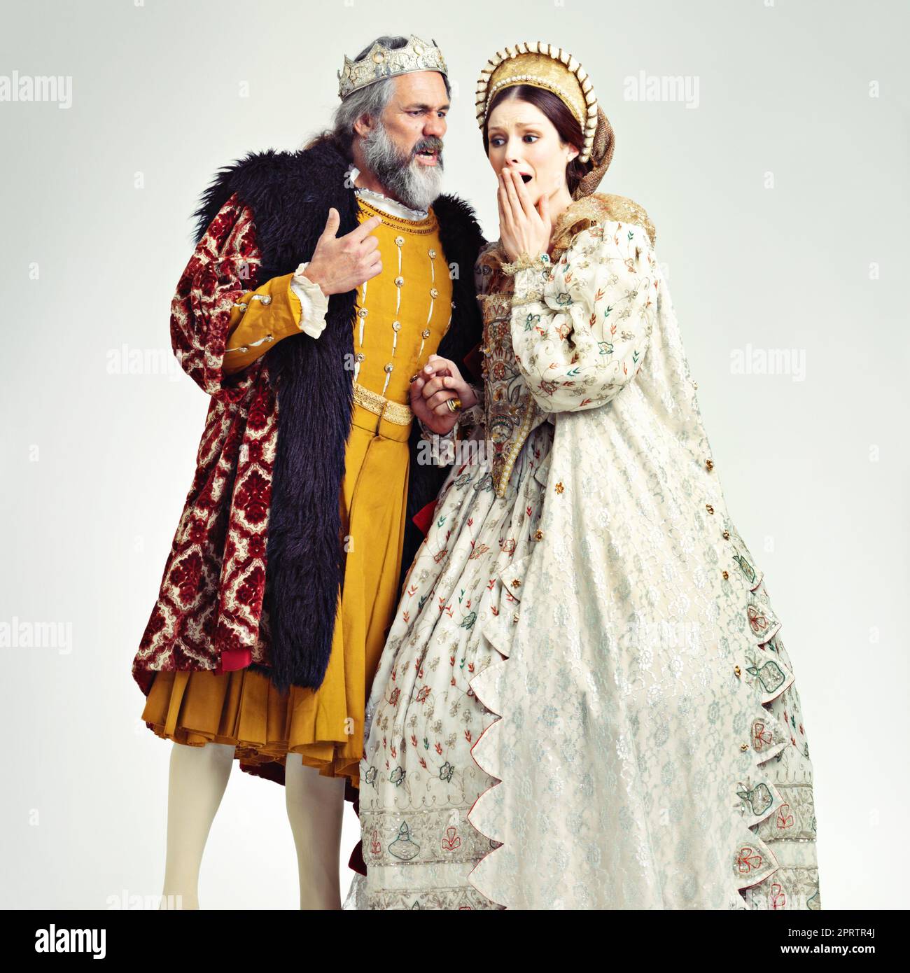 King talking hi-res stock photography and images - Alamy