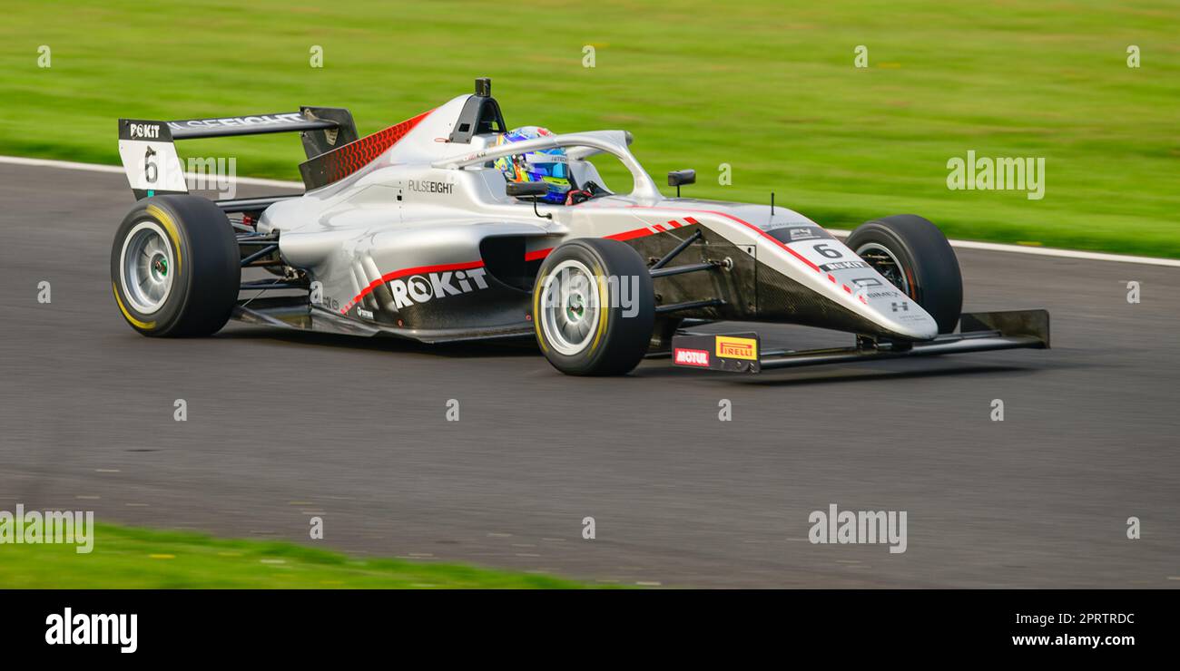 Silver and black rokit f4 racing car hi-res stock photography and ...