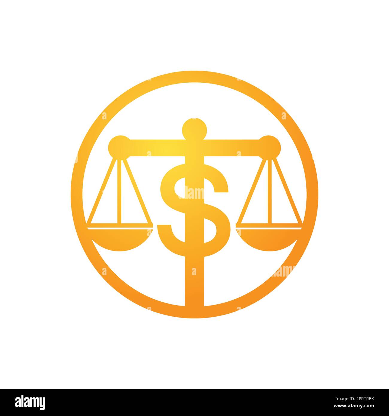 Money scale vector logo design. Dollar balance finance logo concept ...