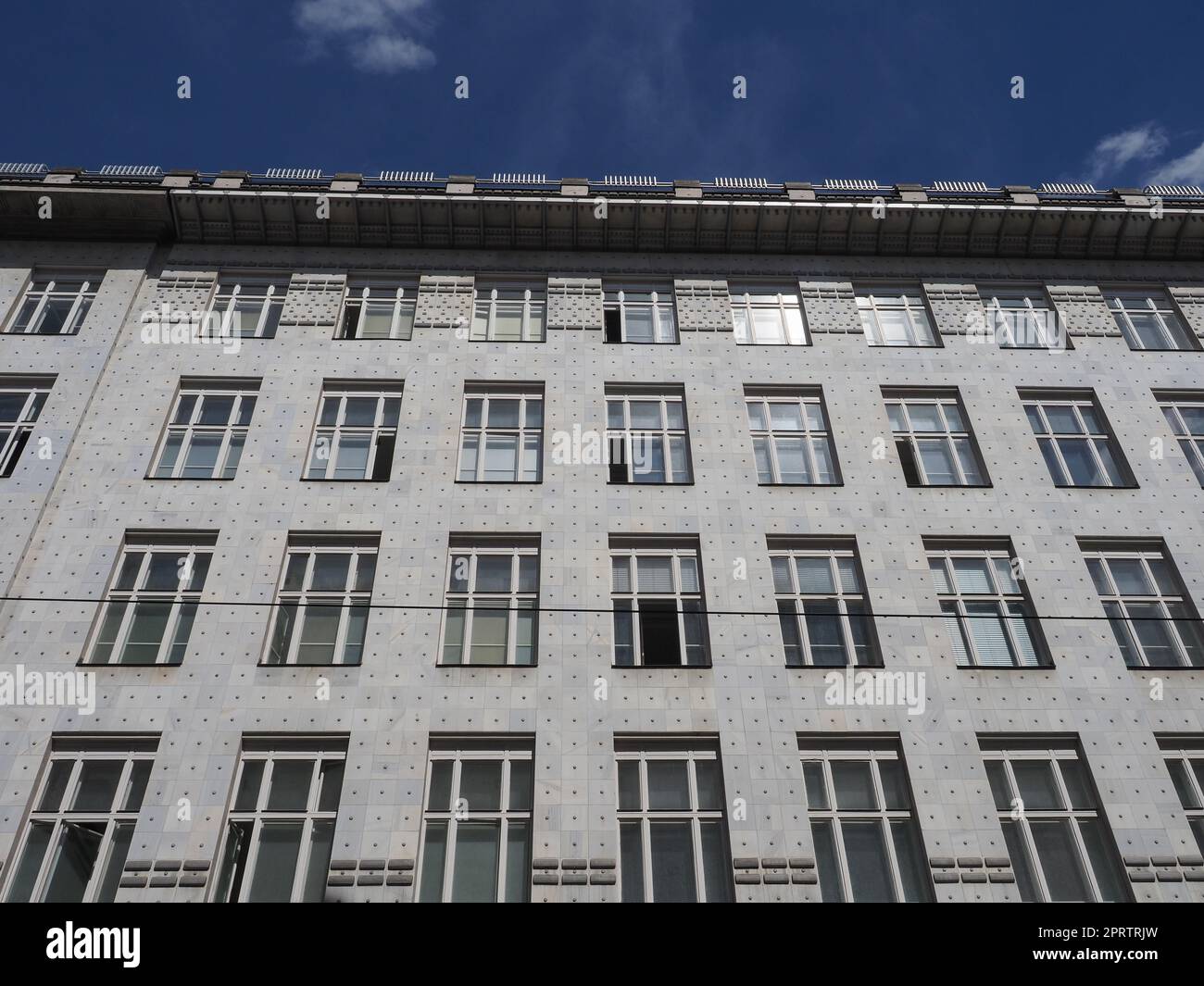Austrian postal savings bank building in Vienna Stock Photo - Alamy