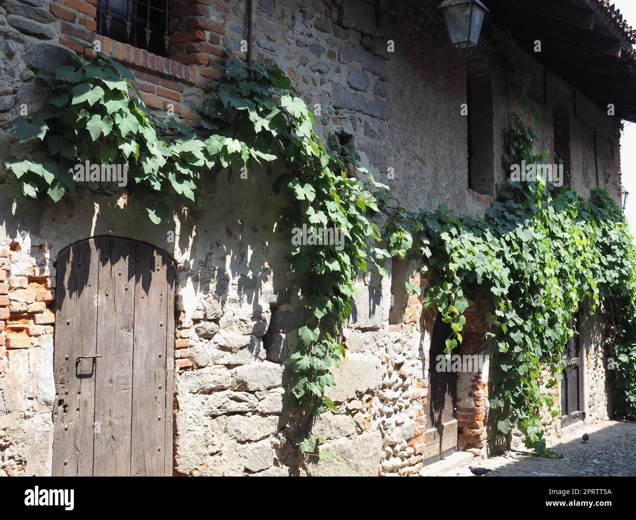 Ricetto medieval village in Candelo Stock Photo - Alamy