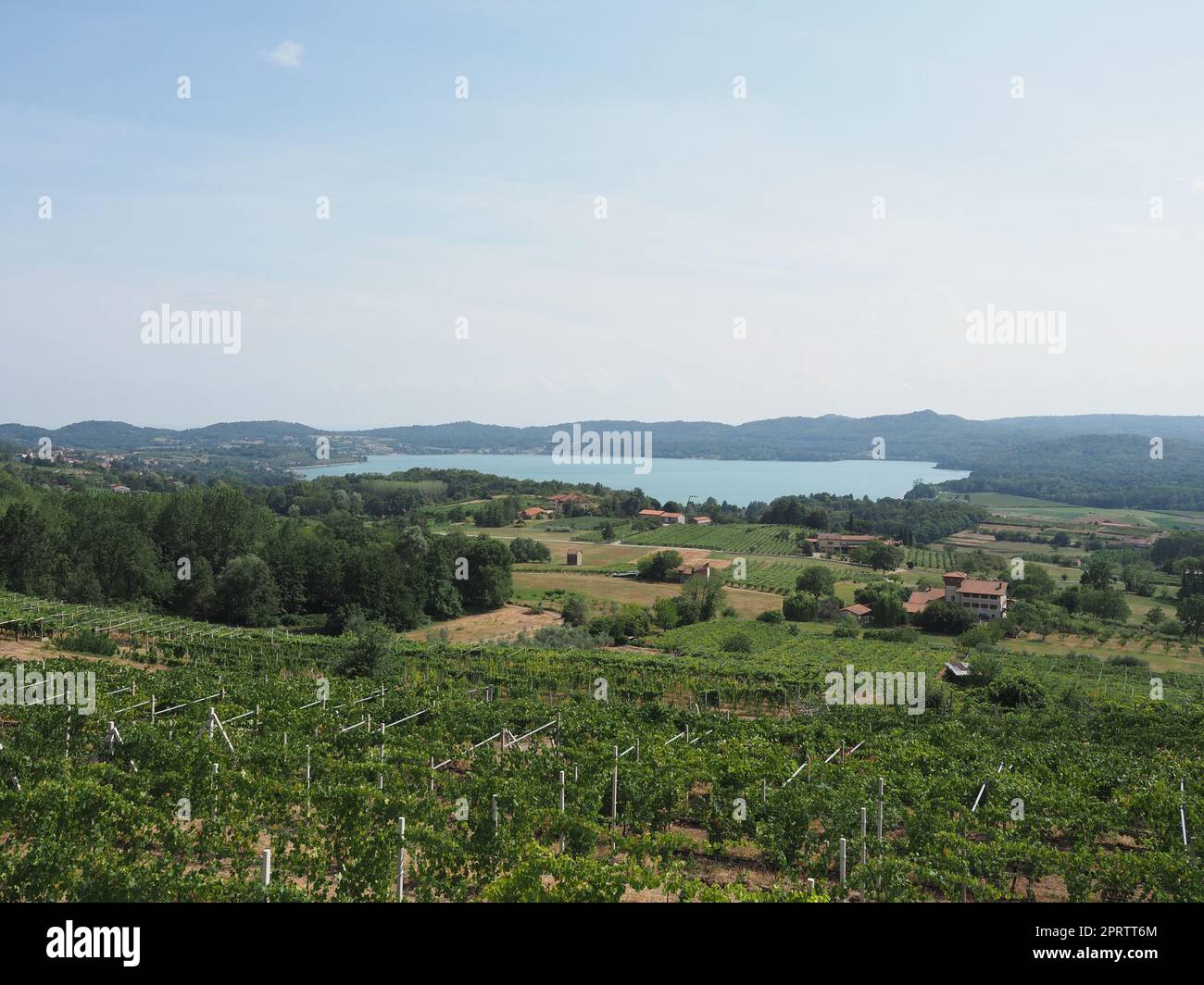 Lago di Viverone lake in Italy Stock Photo - Alamy