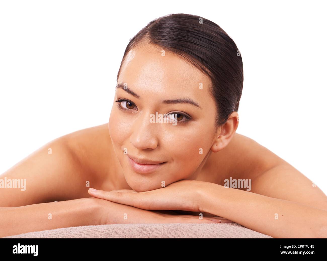Take A Day Just For Yourself A Beautiful Young Woman Relaxing On A