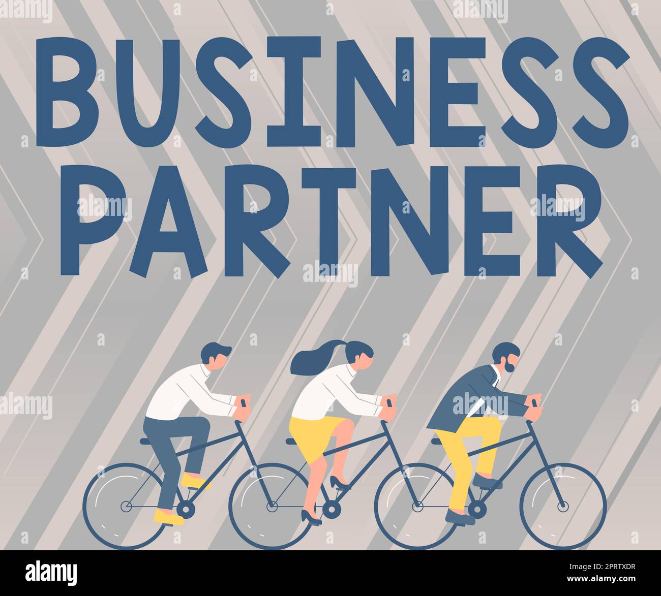 Handwriting text Business Partner, Word Written on implemented to ...