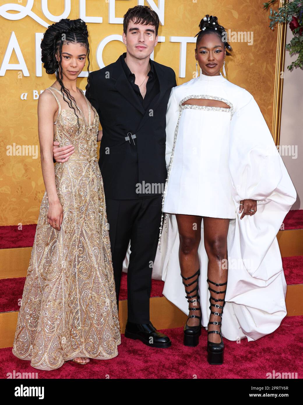 WESTWOOD, LOS ANGELES, CALIFORNIA, USA - APRIL 26: India Amarteifio ...